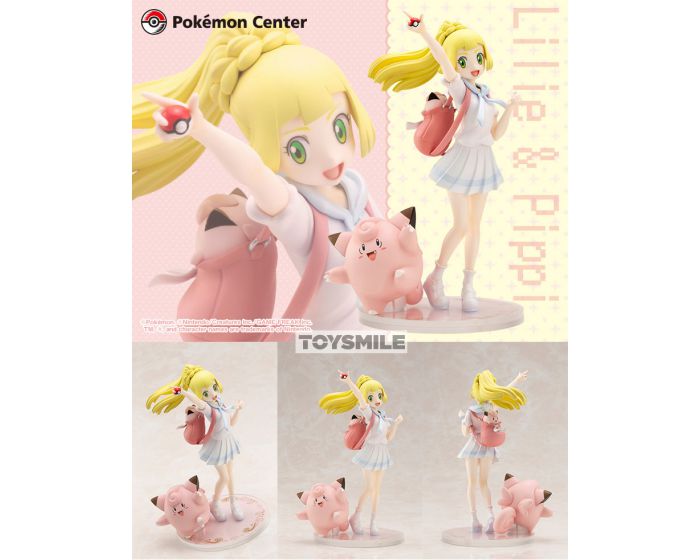 Pokemon Center Ganba Lillie & Pippi Figure